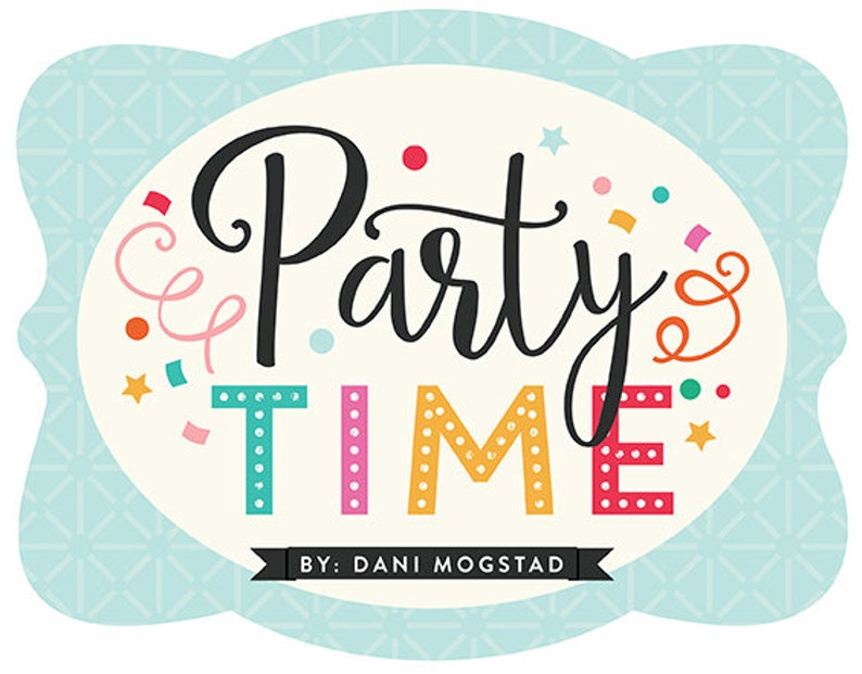 Echo Park Party Time Collection for Scrapbooking, Cardmaking, or Paper ...