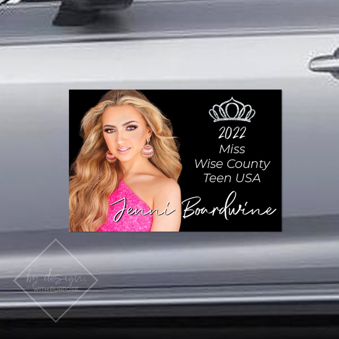 Pageant Photo Car Magnet 18 X 12 and Other Sizes Princess, Queen ...