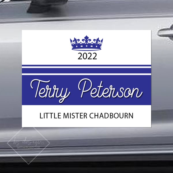 Pageant Parade Sign - Etsy