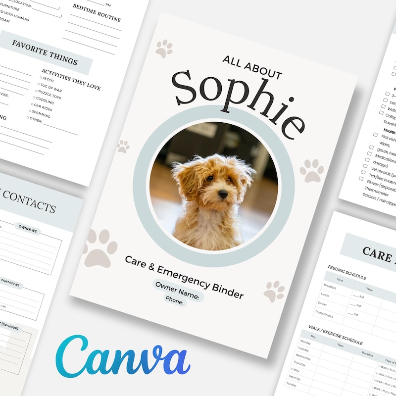 Emergency Dog Guide - Etsy