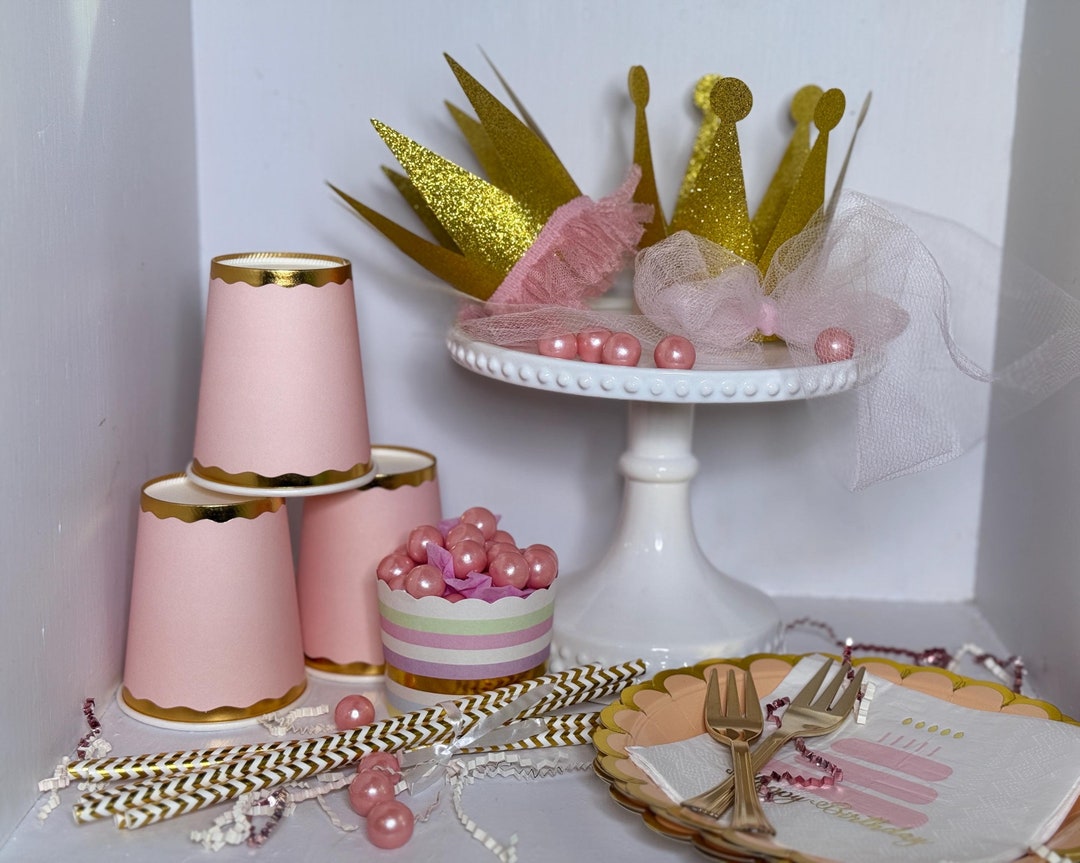 Princess Pink Party Box Princess Party Decoration Kit, Party Package ...
