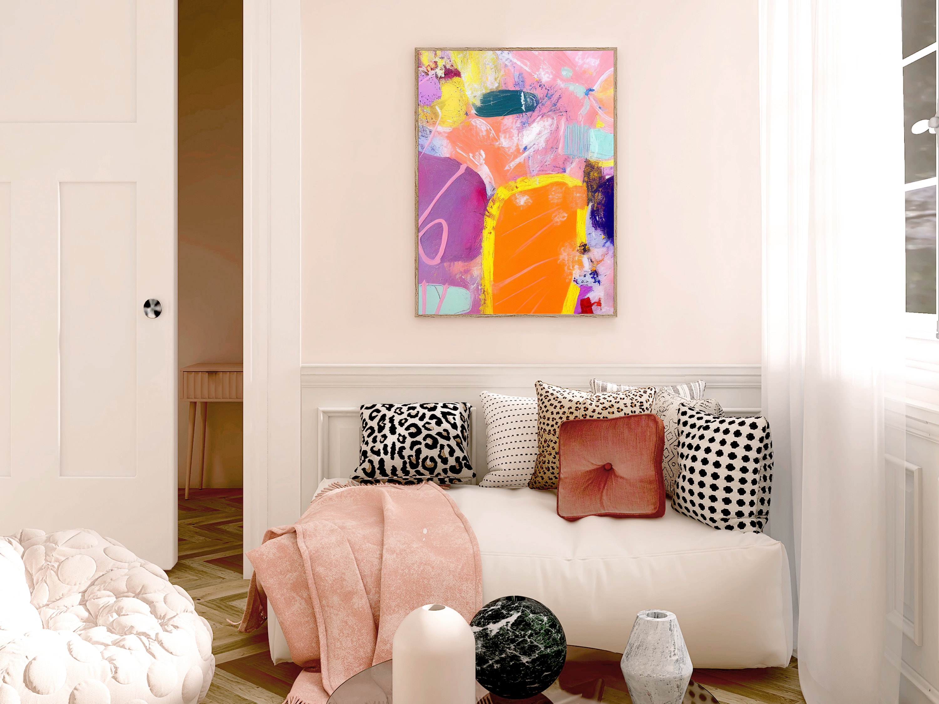 Printable Art Printable Canvas Art Colorful Art Wall Art - Etsy