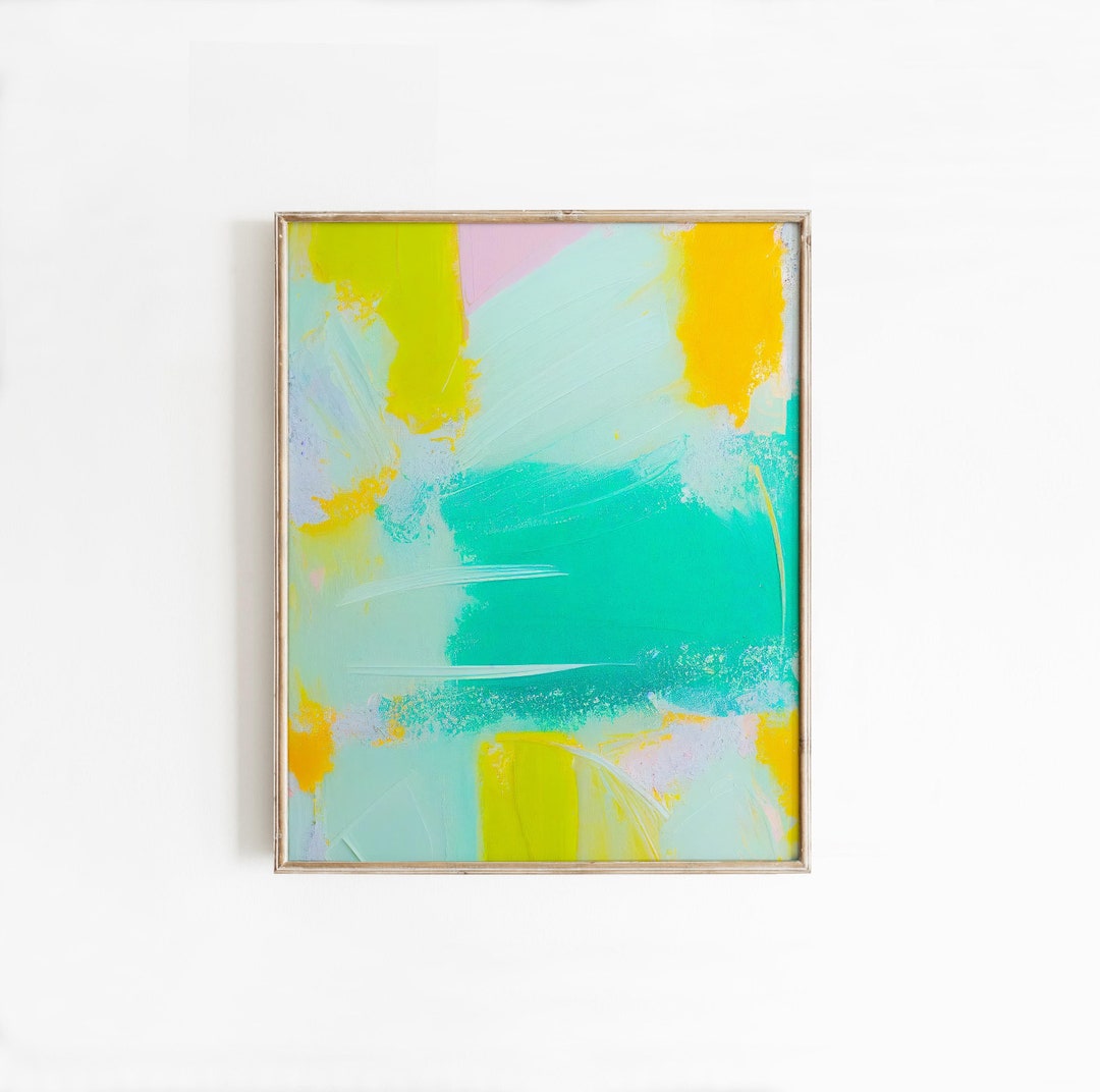 Digital Download, Colorful Painting Art, Colorful Abstract Art, Modern ...