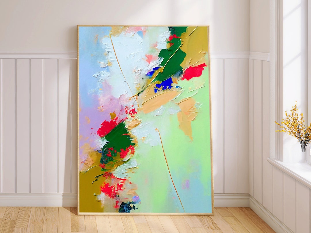 Colorful Abstract Art, Colorful Printable Art, Colorful Painting Art ...