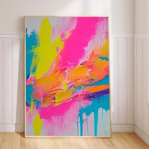 Abstract Painting, Abstract Print, Modern Wall Art, Digital Print ...