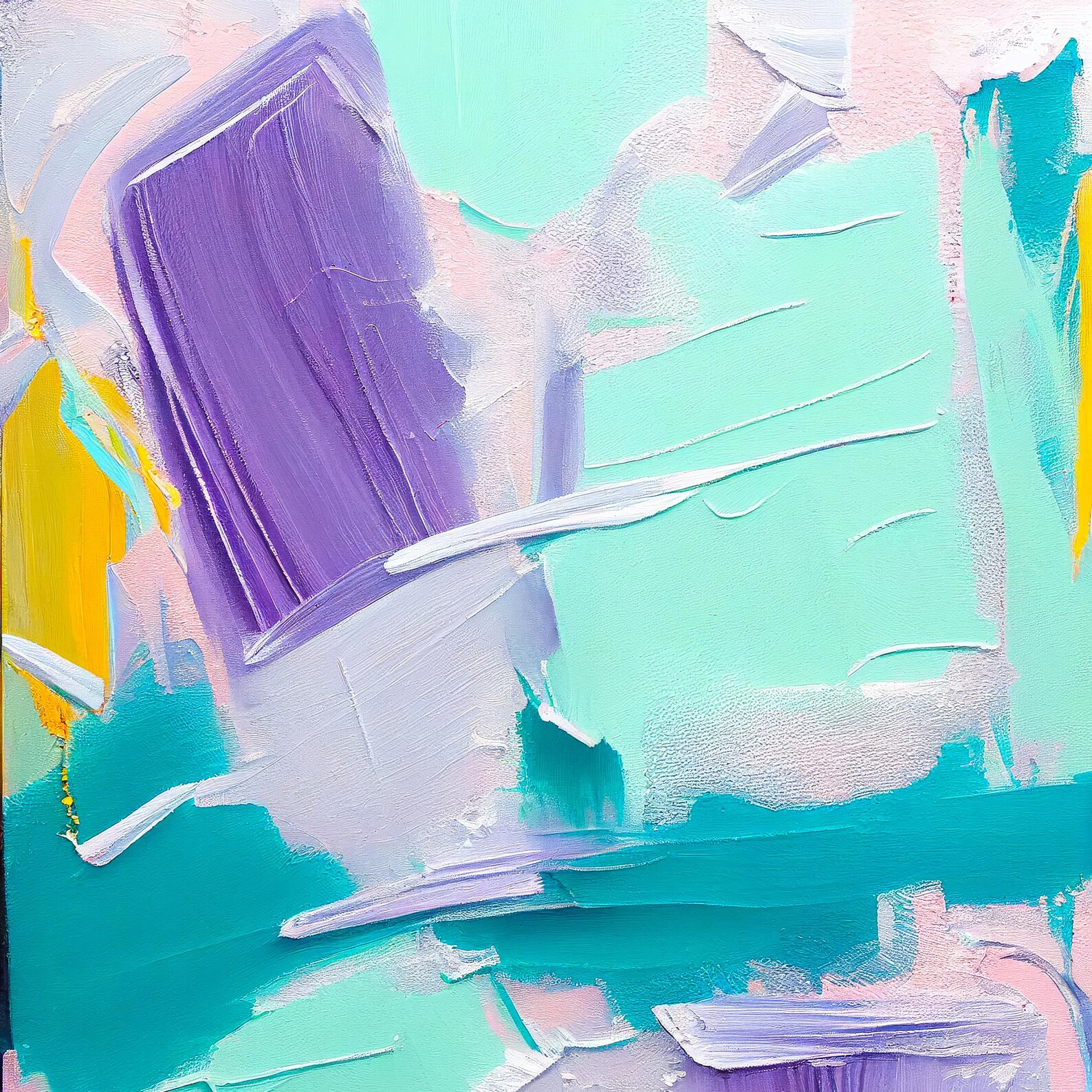 Colorful Wall Art, Digital Download, Colorful Painting Art, Colorful ...