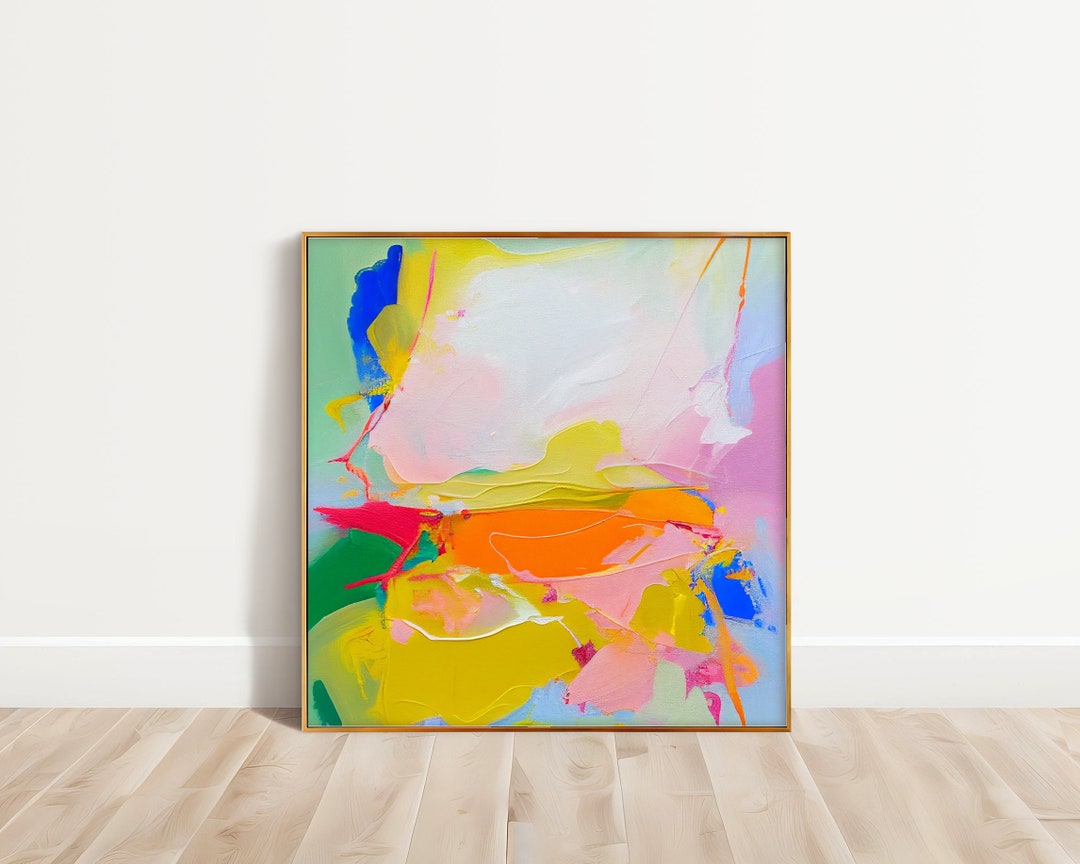 Modern Art Prints Large Abstract Minimalistic Painting - Etsy
