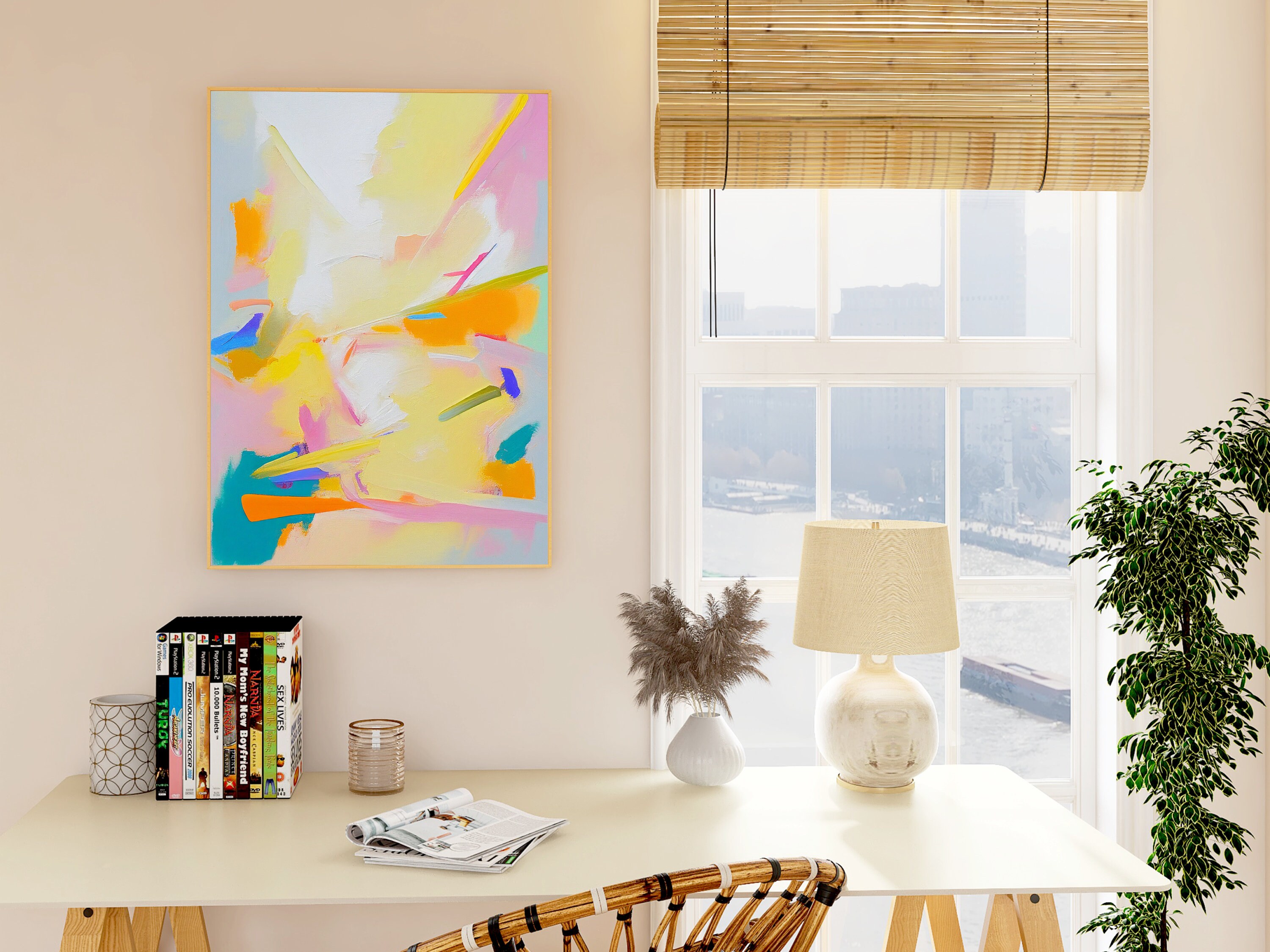 Colorful Painting Art, Colorful Printable Art, Colorful Abstract Art ...