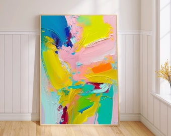 Printable Art Printable Canvas Art Colorful Art Wall Art - Etsy