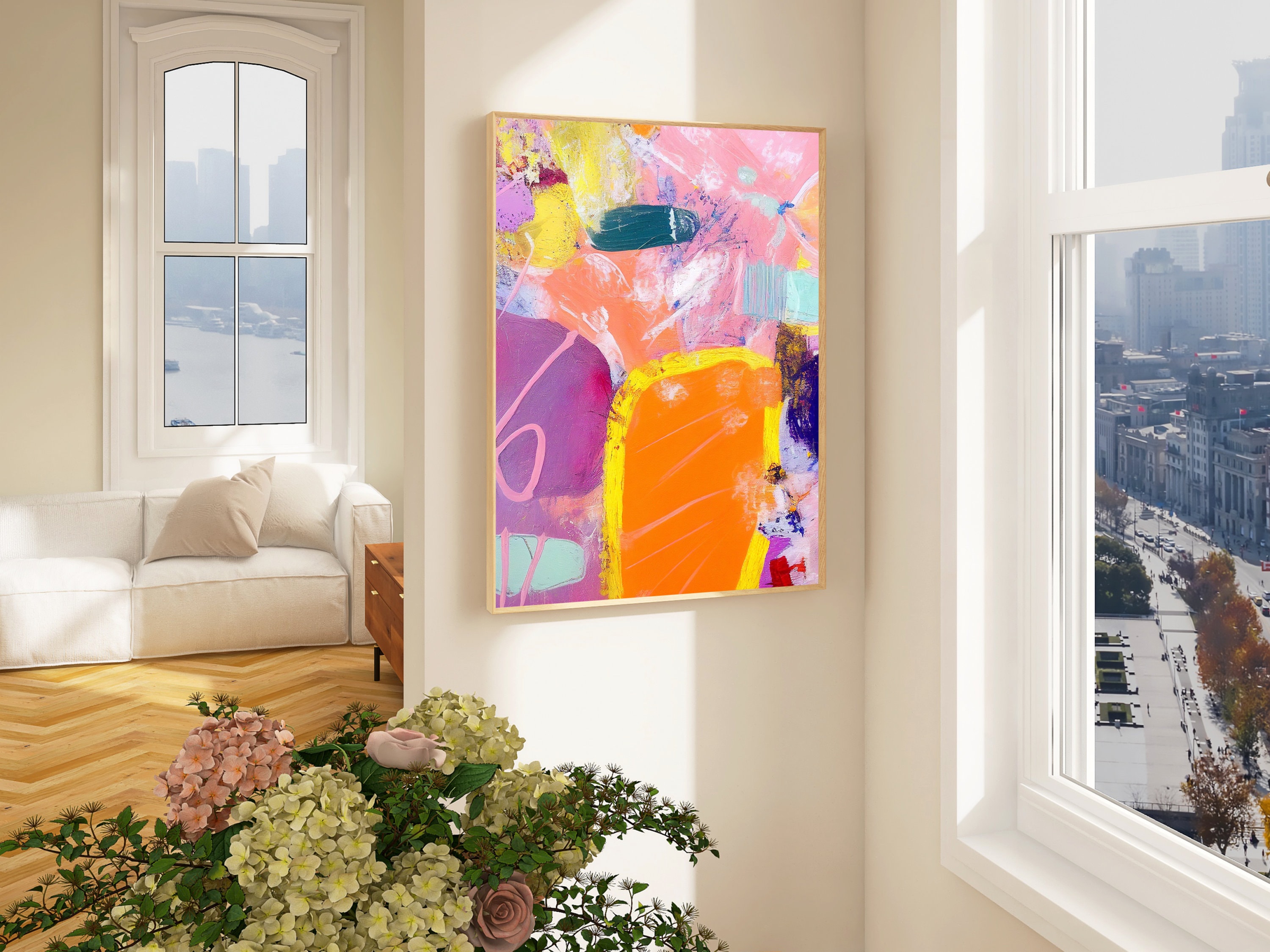 Printable Art Printable Canvas Art Colorful Art Wall Art - Etsy