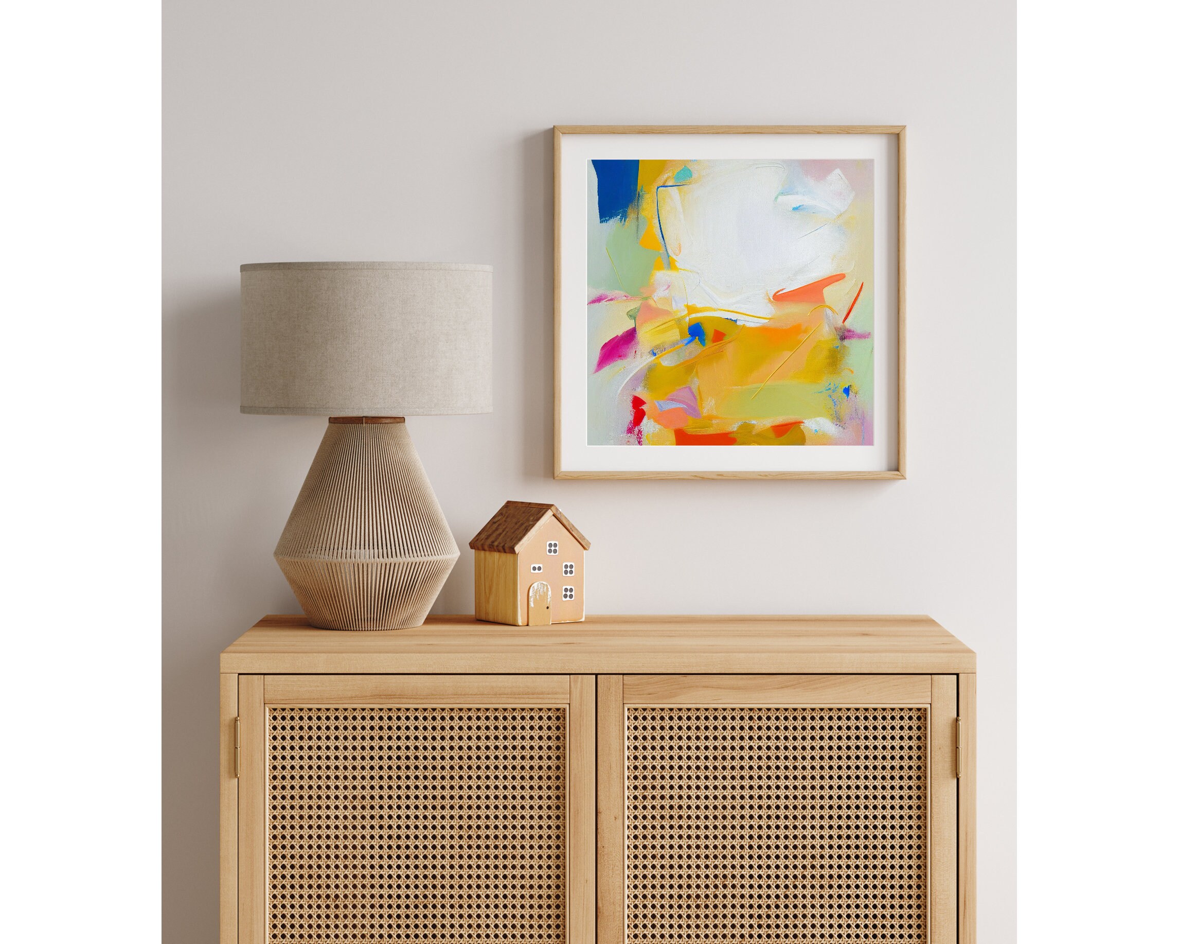 Printable Art, Modern Art Prints, Colorful Print, Bright Colors, Nina ...