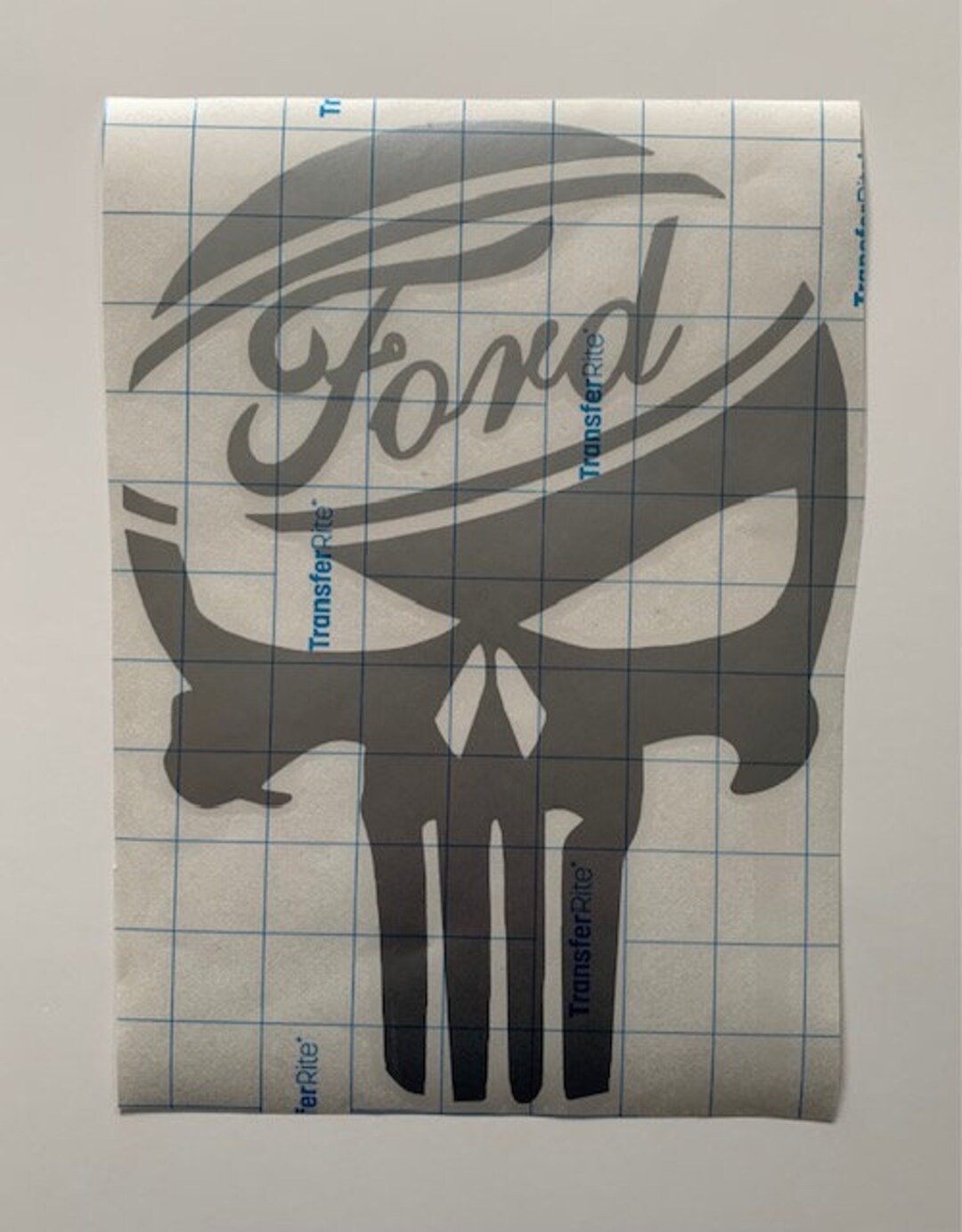 Ford Punisher Skull Decal - Etsy
