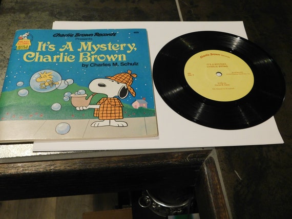 Charlie Brown Records Its a Mystery Charlie Brown | Etsy