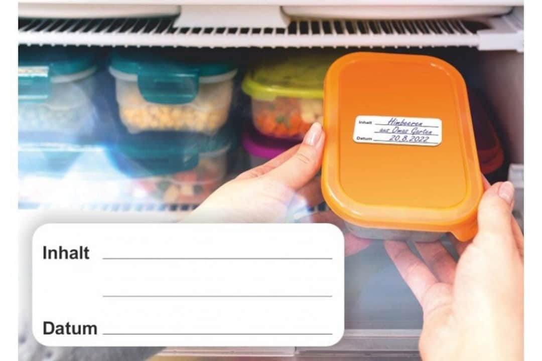 200 Freezer Labels in Dispenser - Etsy