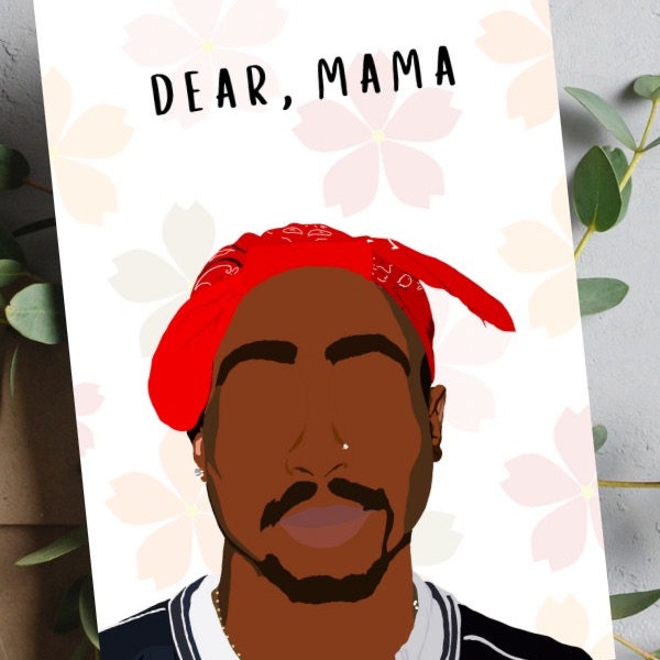 Tupac Card - Etsy