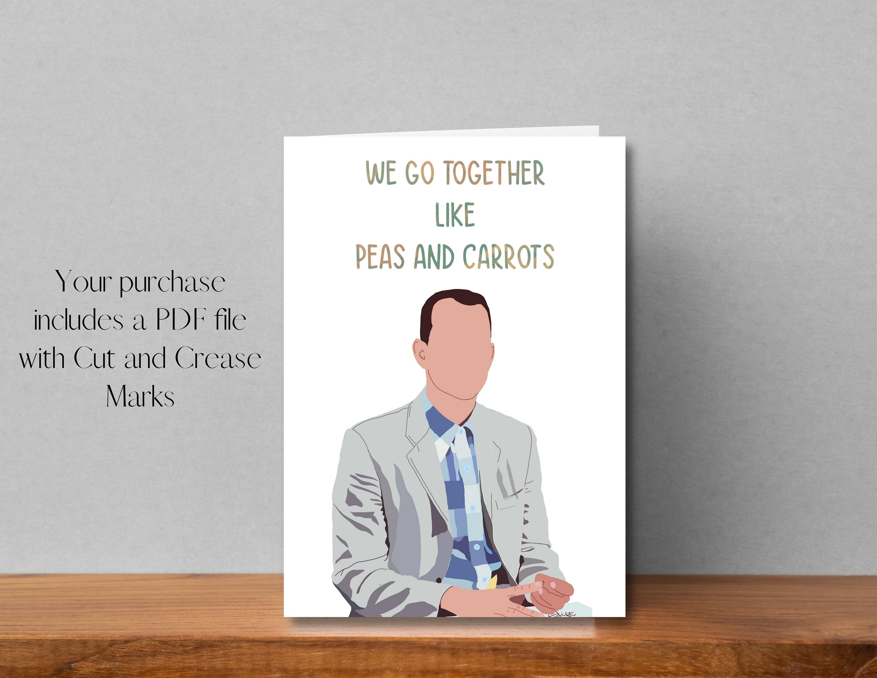 Forrest Gump Valentine's Day Card - Etsy