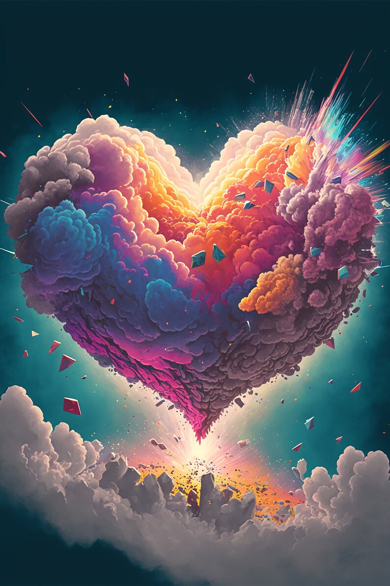 Heart Digital Download - Etsy