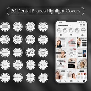 200 Dental Braces Instagram Templates | Orthodontist Instagram Posts ...