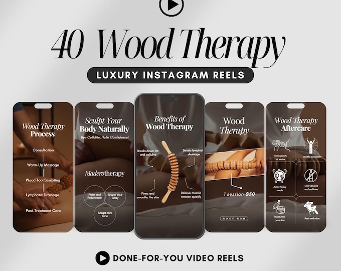 Woodtherapy Kit 5 Tools - Etsy