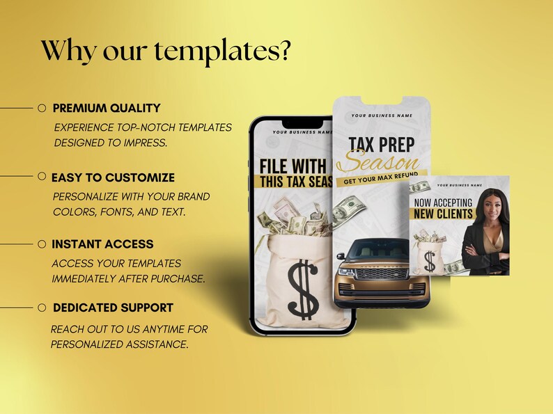 20 Tax Prep Bundle | Tax Prep Flyer Bundle | Tax Prep Flyer 2025 | Tax ...