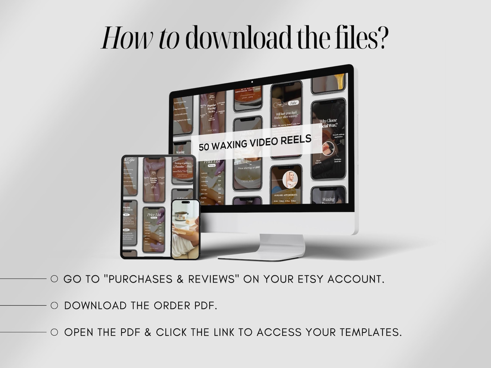 50 Waxing Instagram Reels | Waxing Reels | Waxing Instagram Templates ...