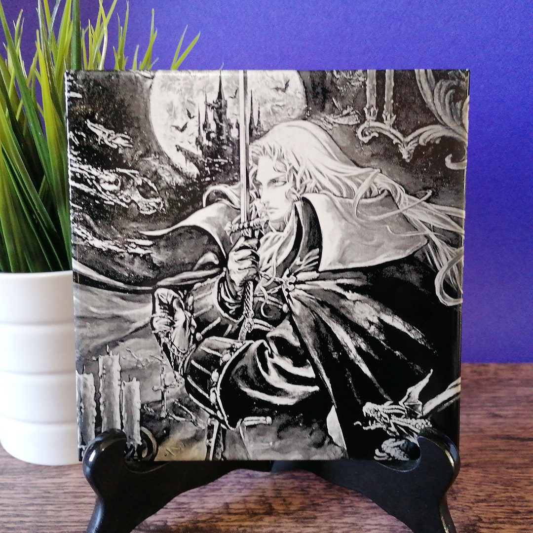 Alucard Castlevania Symphony of the Night Laser Engraved Tile - Etsy ...