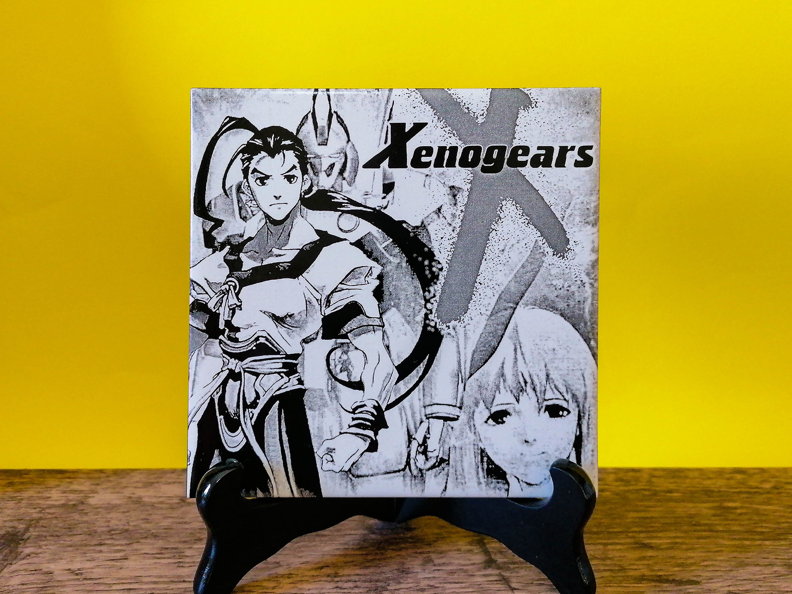 Xenogears Game Cover Laser Engraved Tile - Video Game Artwork ...