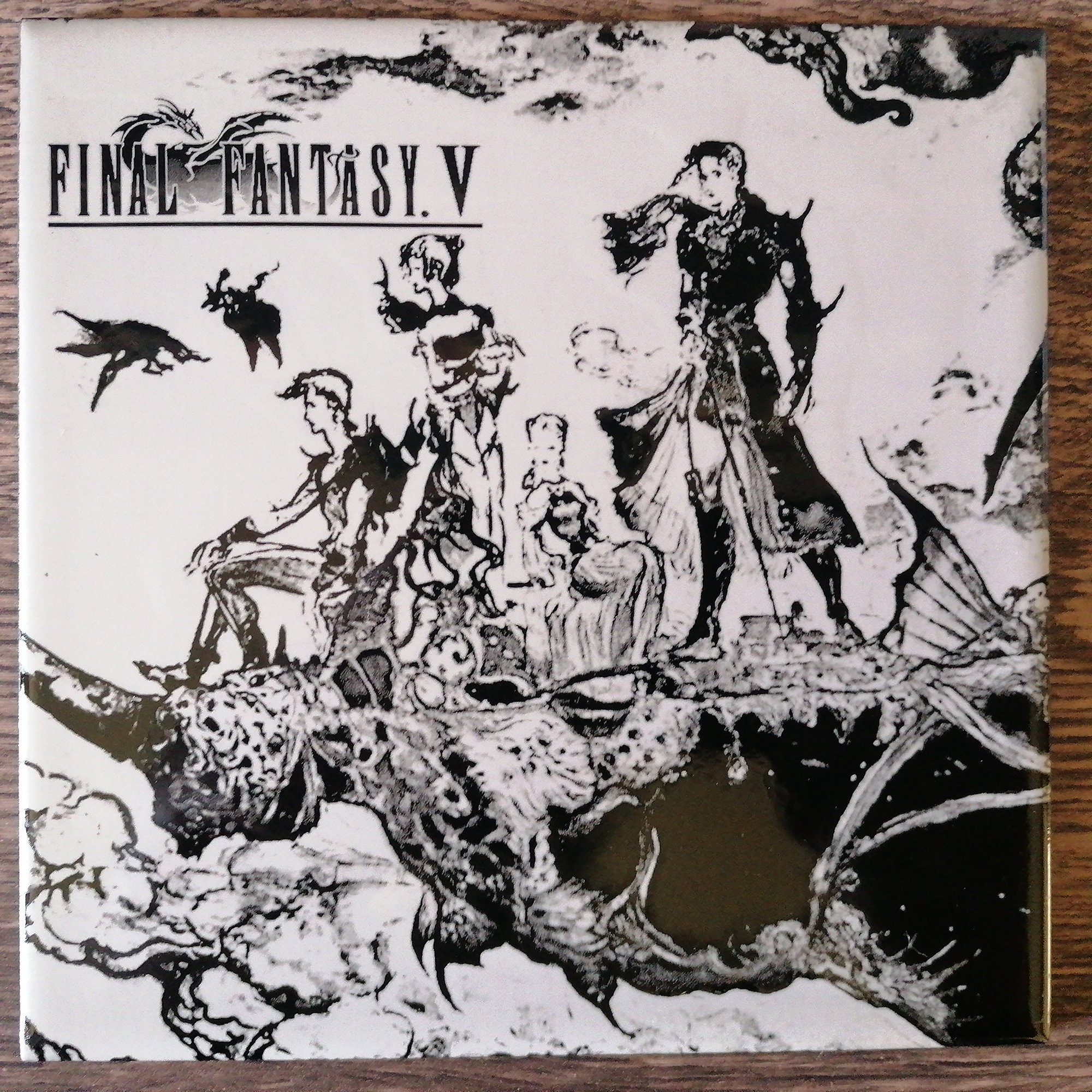 Final Fantasy V Laser Engraved Tile Warriors of Light - Etsy