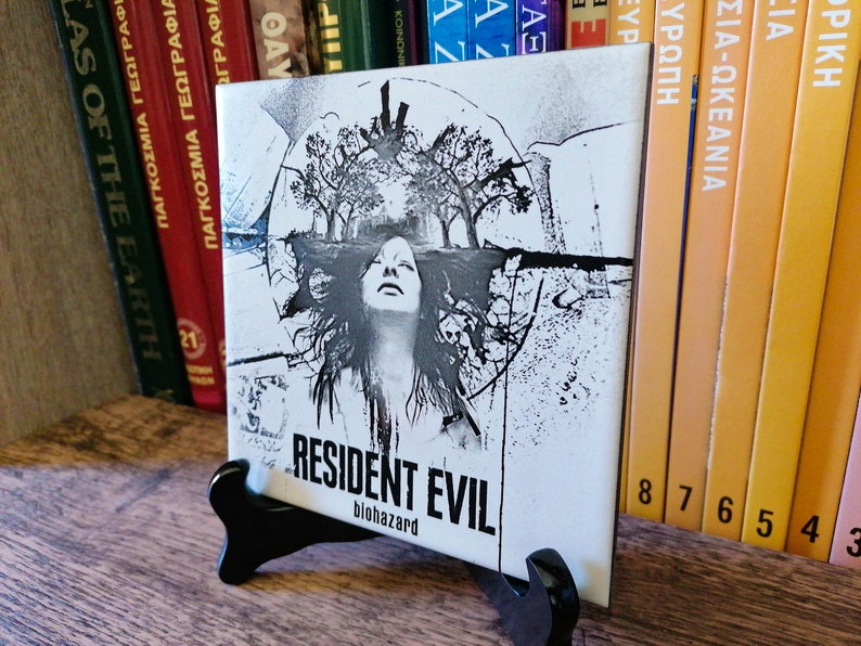 Resident Evil VII / 7 Mia Winters Laser Engraved Tile Video Game ...