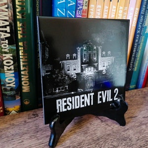 Resident Evil 2 R.P.D Laser Engraved Tile - Video Game Artwork - Laser ...