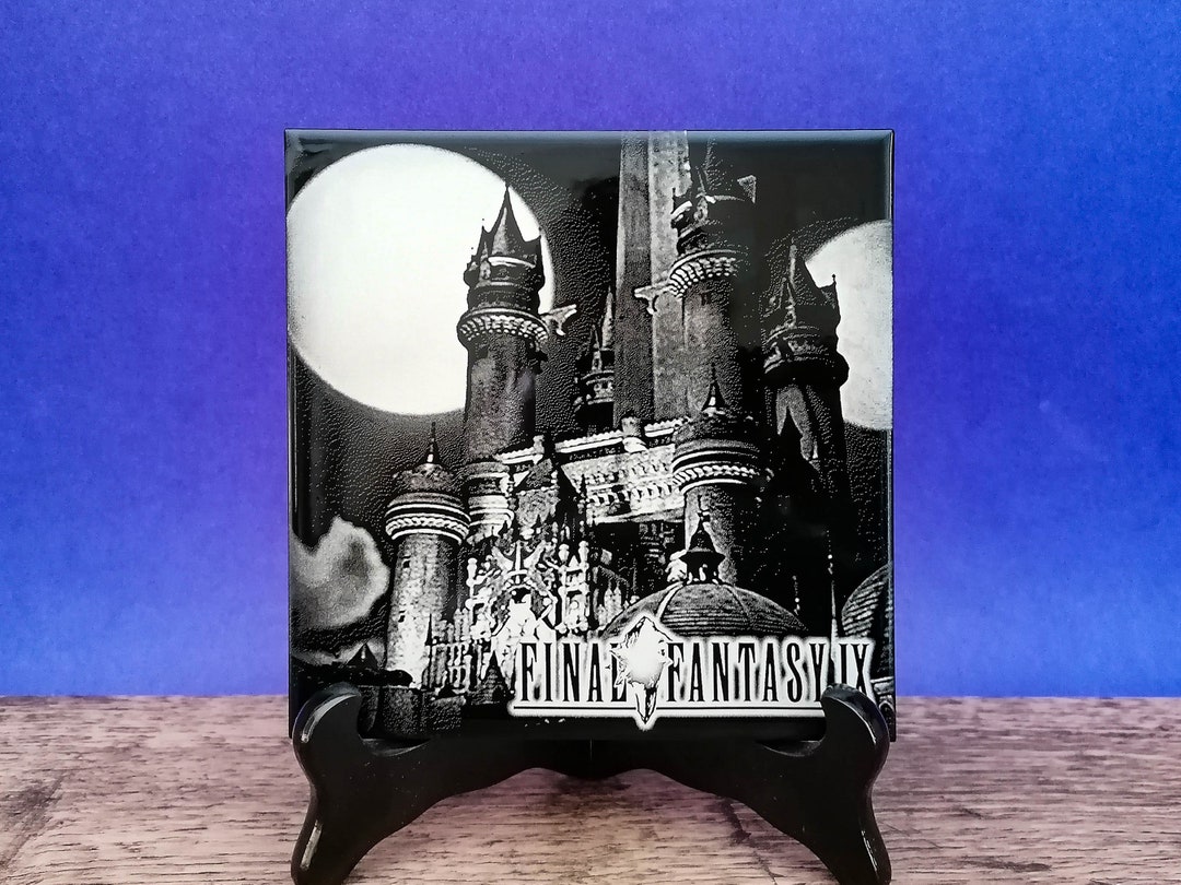 Final Fantasy IX Alexandria Castle and the Two Moons Laser Engraved ...