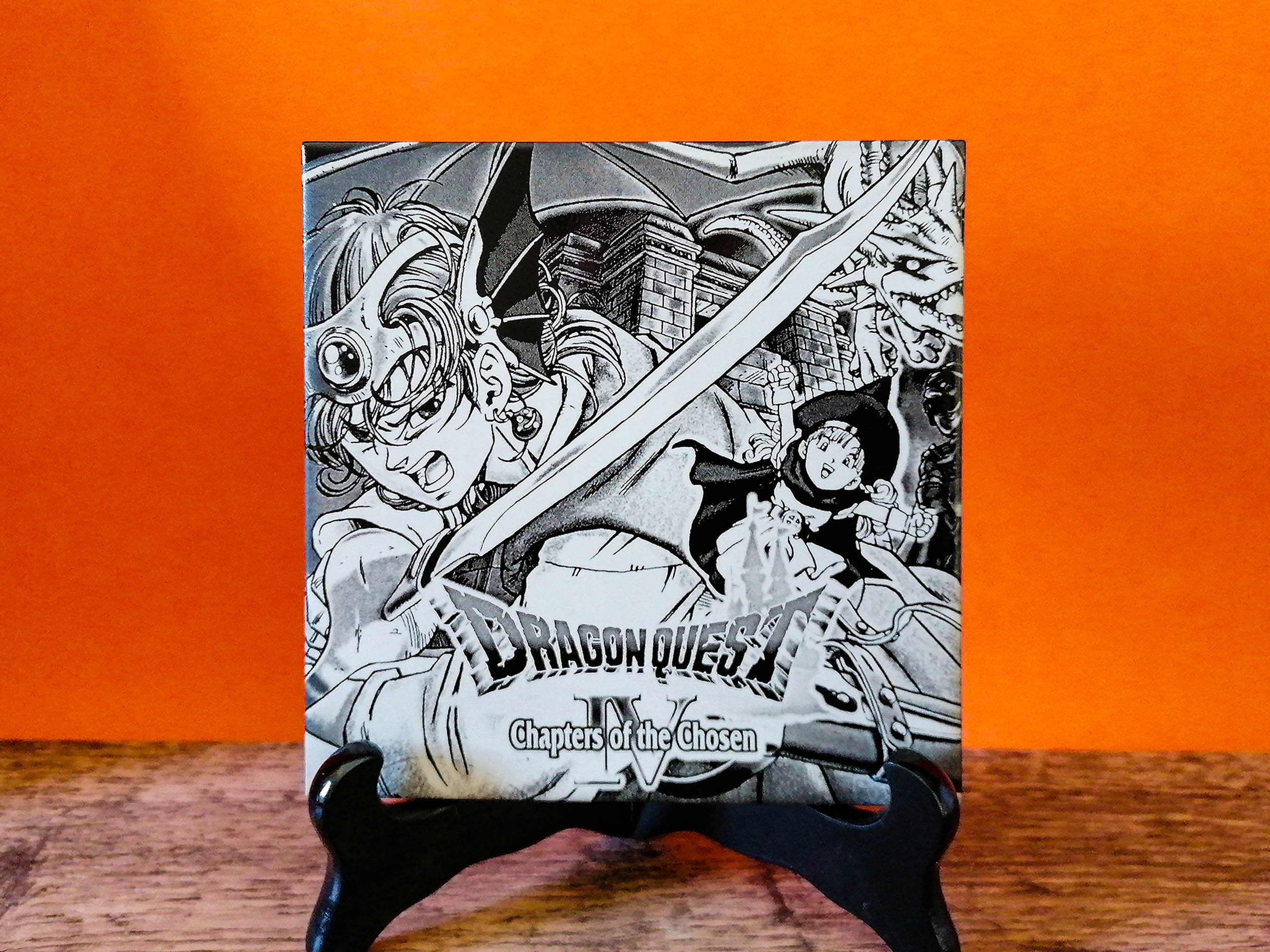 Dragon Quest IV Hero and Alena Fighting Laser Engraved Tile - Etsy