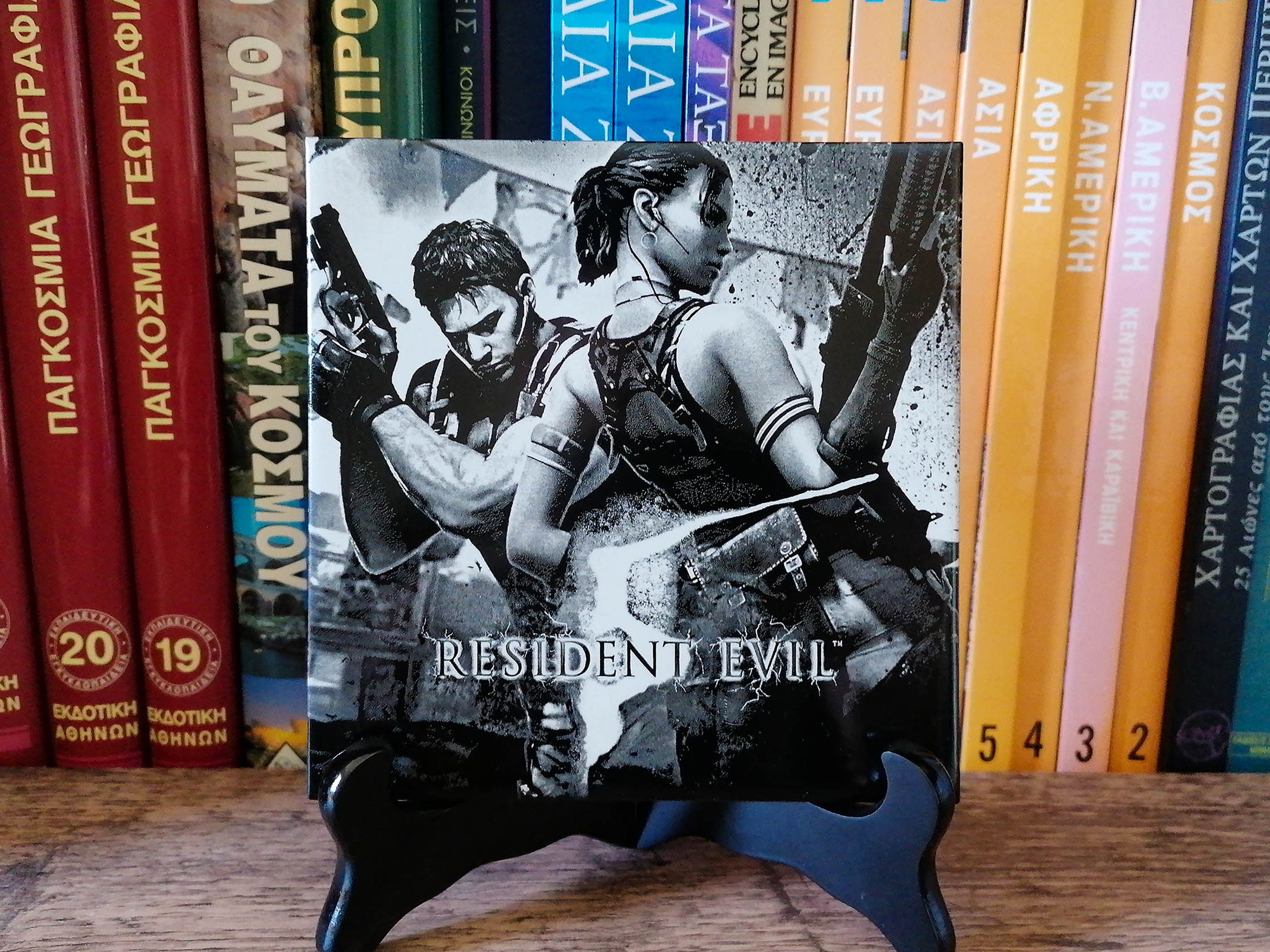 Resident Evil 5 Chris & Sheva Cover Art Laser Engraved Tile - Etsy
