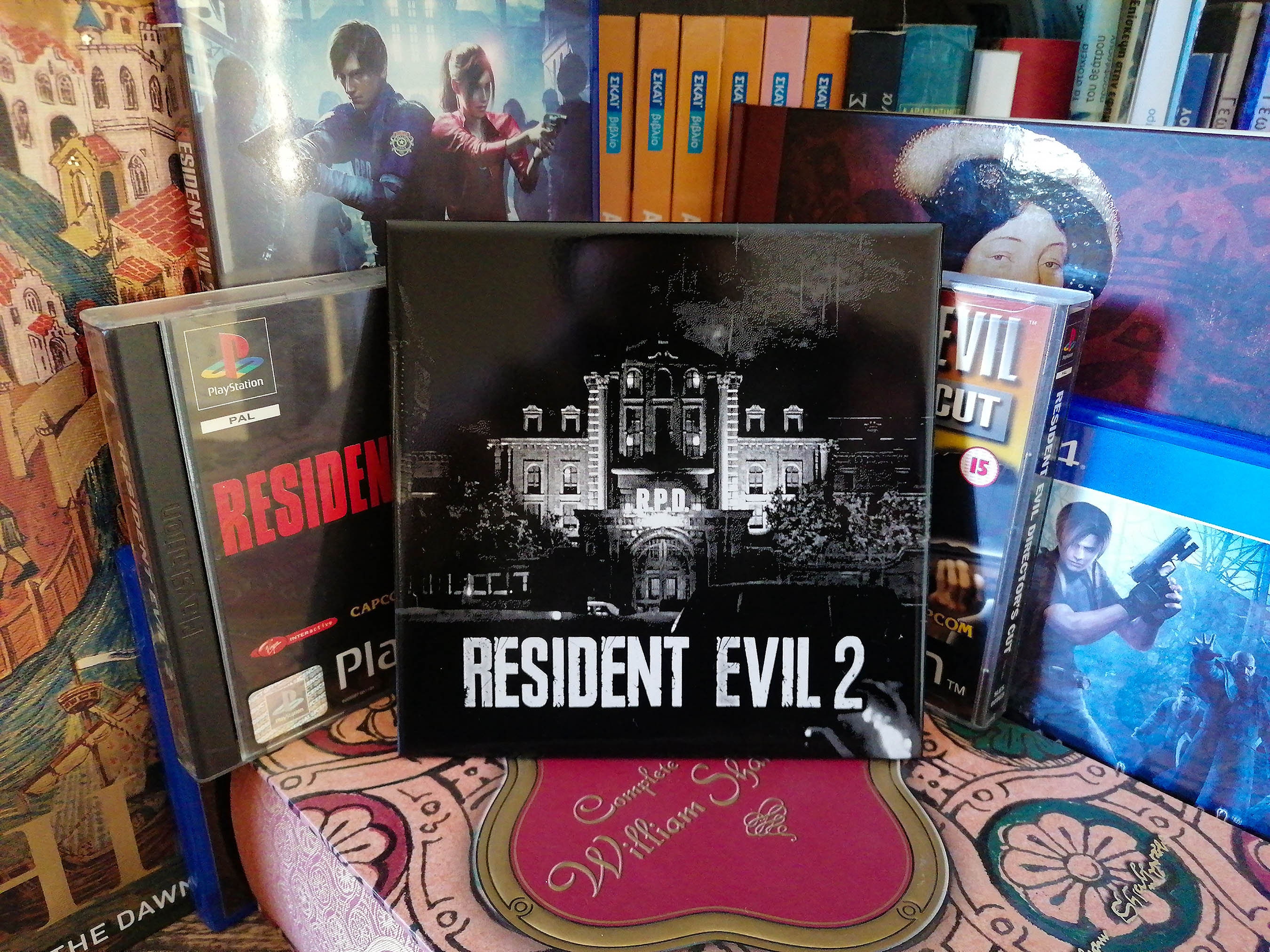 Resident Evil 2 R.P.D Laser Engraved Tile Video Game Artwork - Etsy
