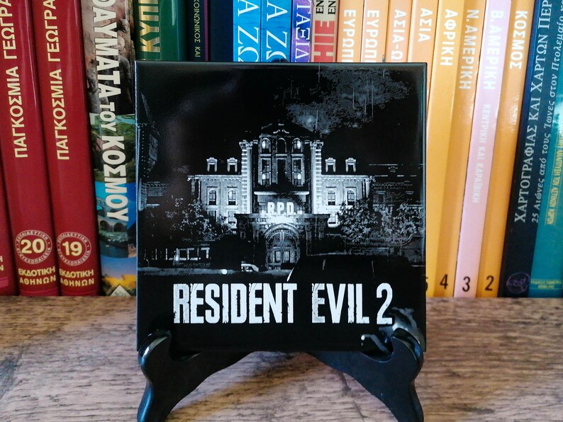 Resident Evil 2 R.P.D Laser Engraved Tile Video Game Artwork - Etsy