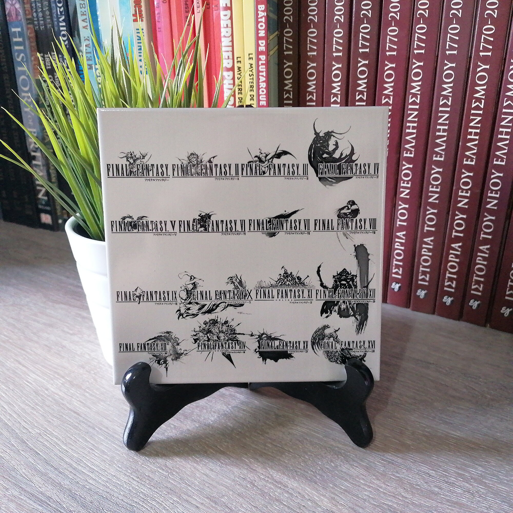 Final Fantasy Logos Laser Engraved Tile - Etsy