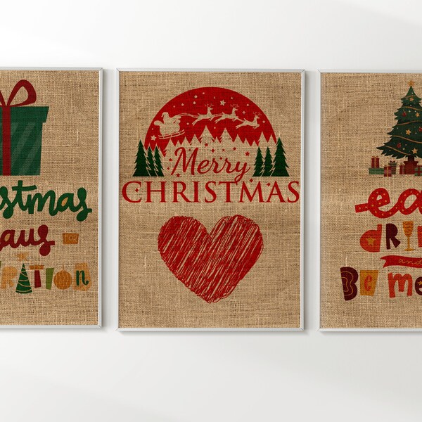 Burlap Canvas Art - Etsy