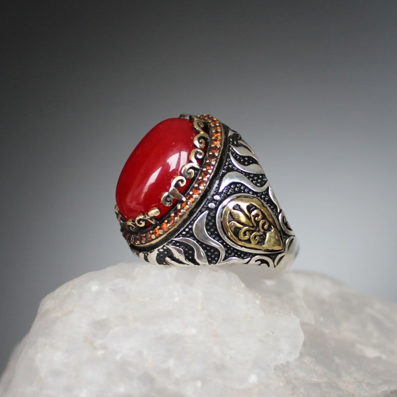 Red Ring - Etsy