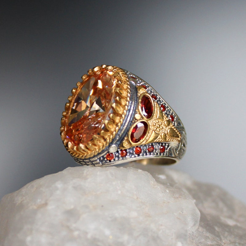Ottoman Men Ring - Etsy