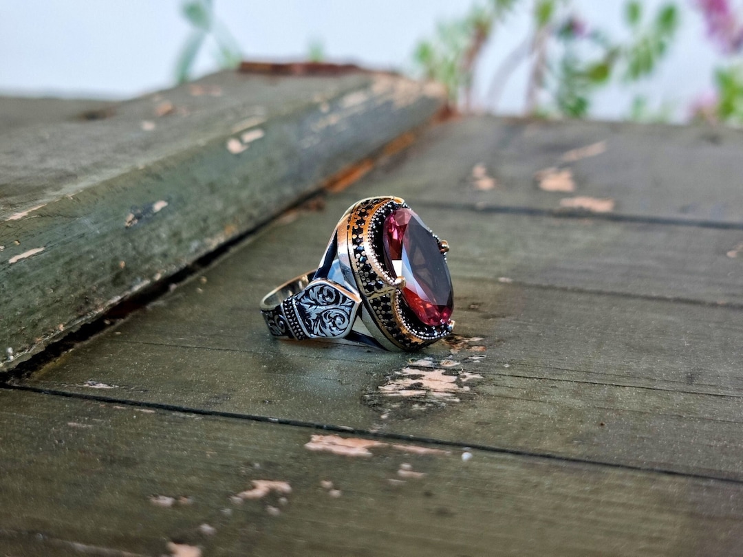 Zultanite Stone Silver Ring, colour-changing Stone, Sultanite Gemstone ...
