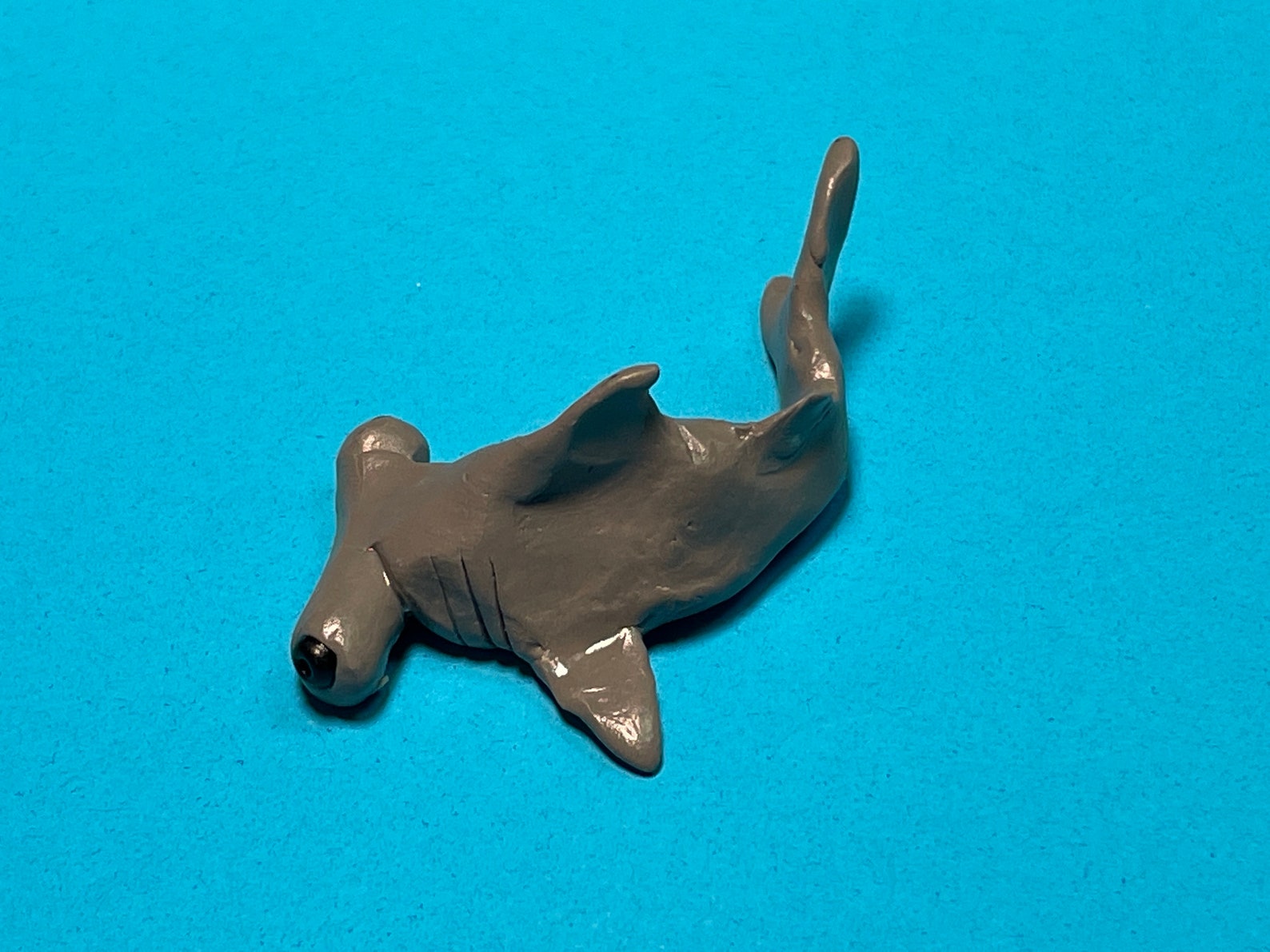 Miniature Polymer Clay Hammmerhead Shark - Etsy