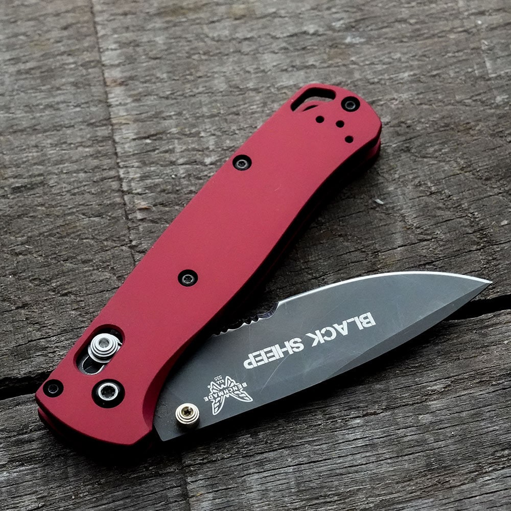 AWT Benchmade Bugout Scales – Legacy Series - Flat – Various Anodized ...