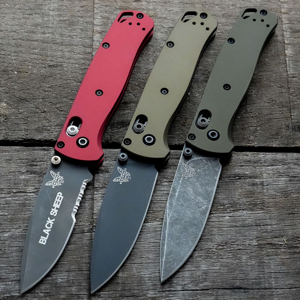 AWT Benchmade Bugout Scales – Legacy Series - Flat – Various Anodized ...