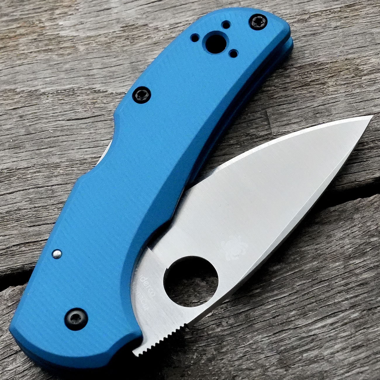 AWT Spyderco Native 5 Lightweight LW Scales Agent Series Linerless ...