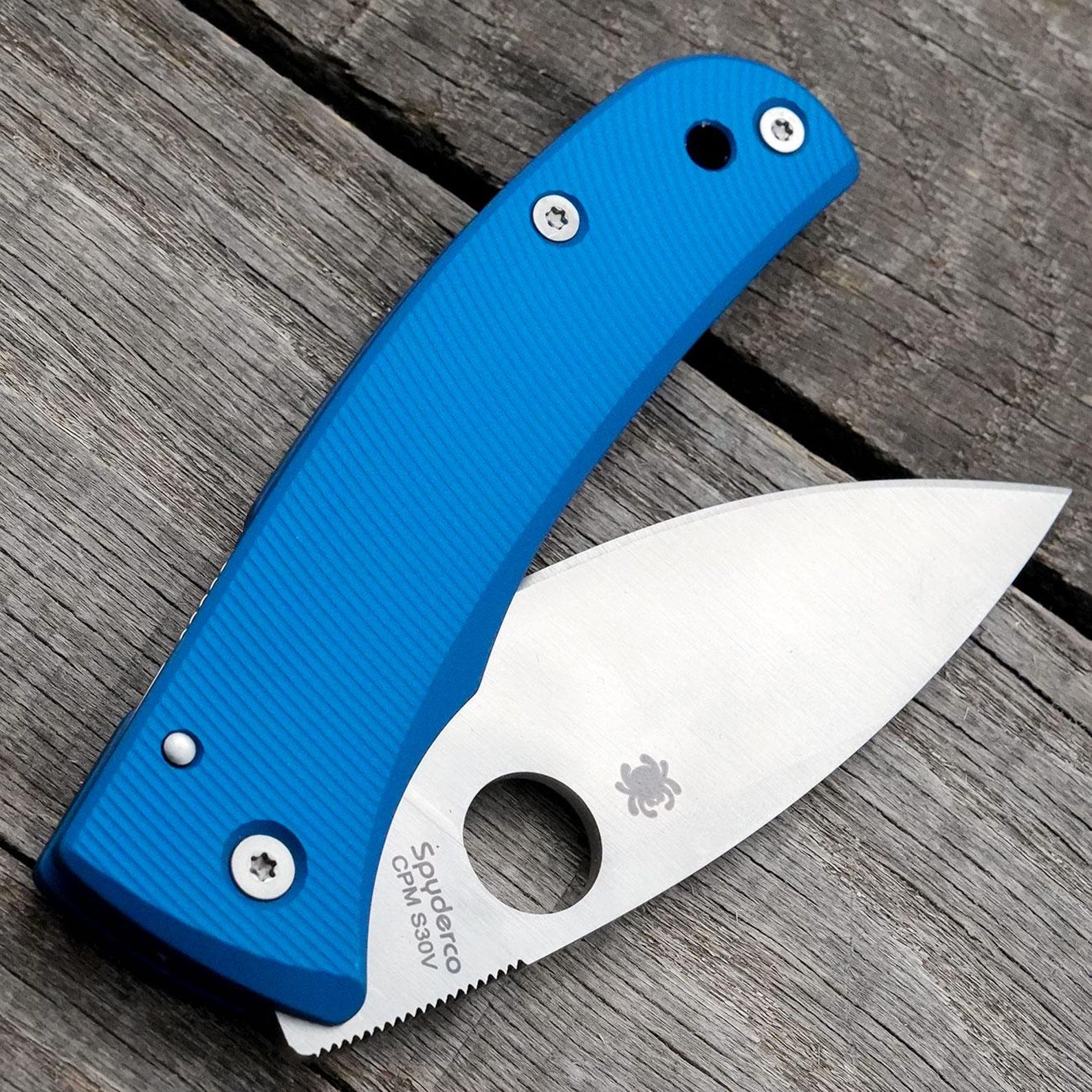 Spyderco Bodacious Scales – Aggressive Agent Series - Contoured - Clip ...
