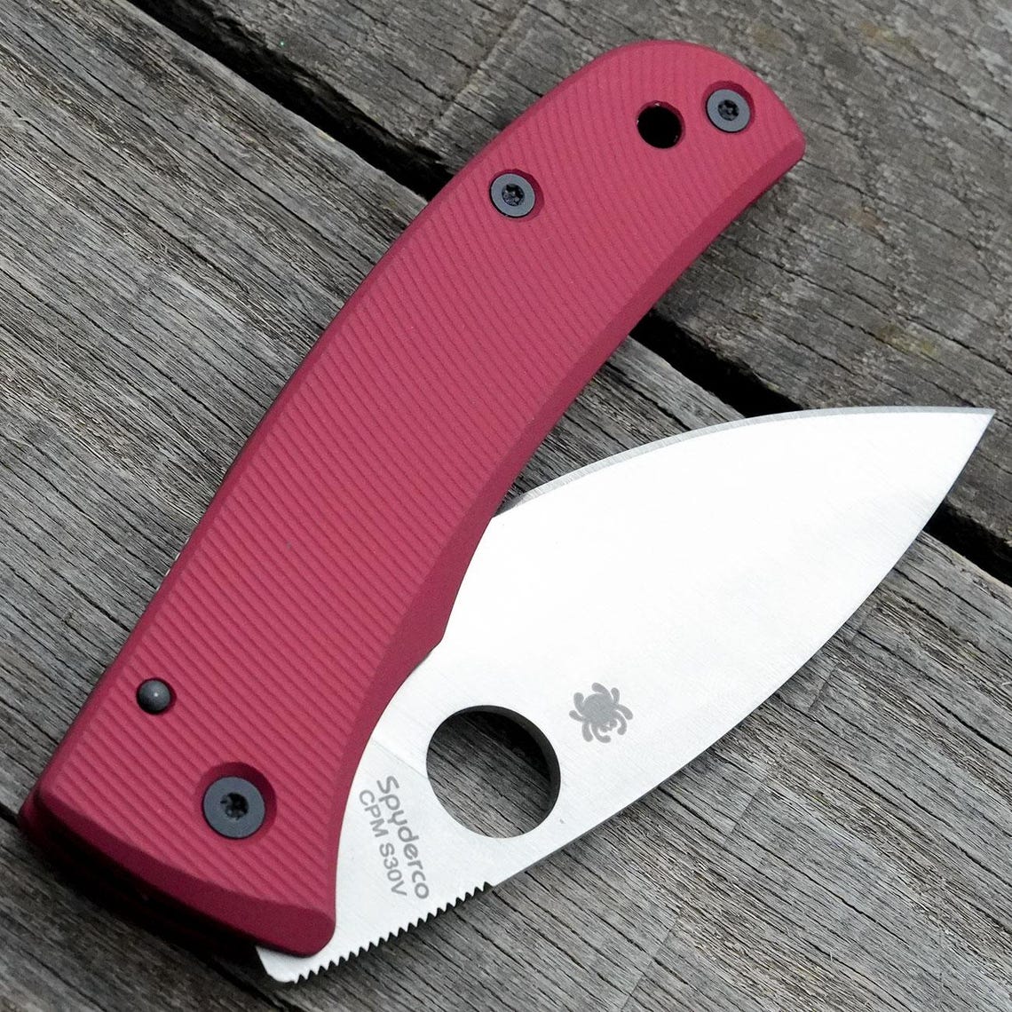 Spyderco Bodacious Scales – Aggressive Agent Series - Contoured - Clip ...
