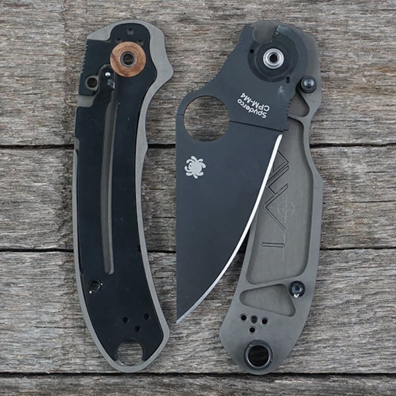 AWT Spyderco Para 3 SKINNY Scales – Agent Series – Various Anodized ...