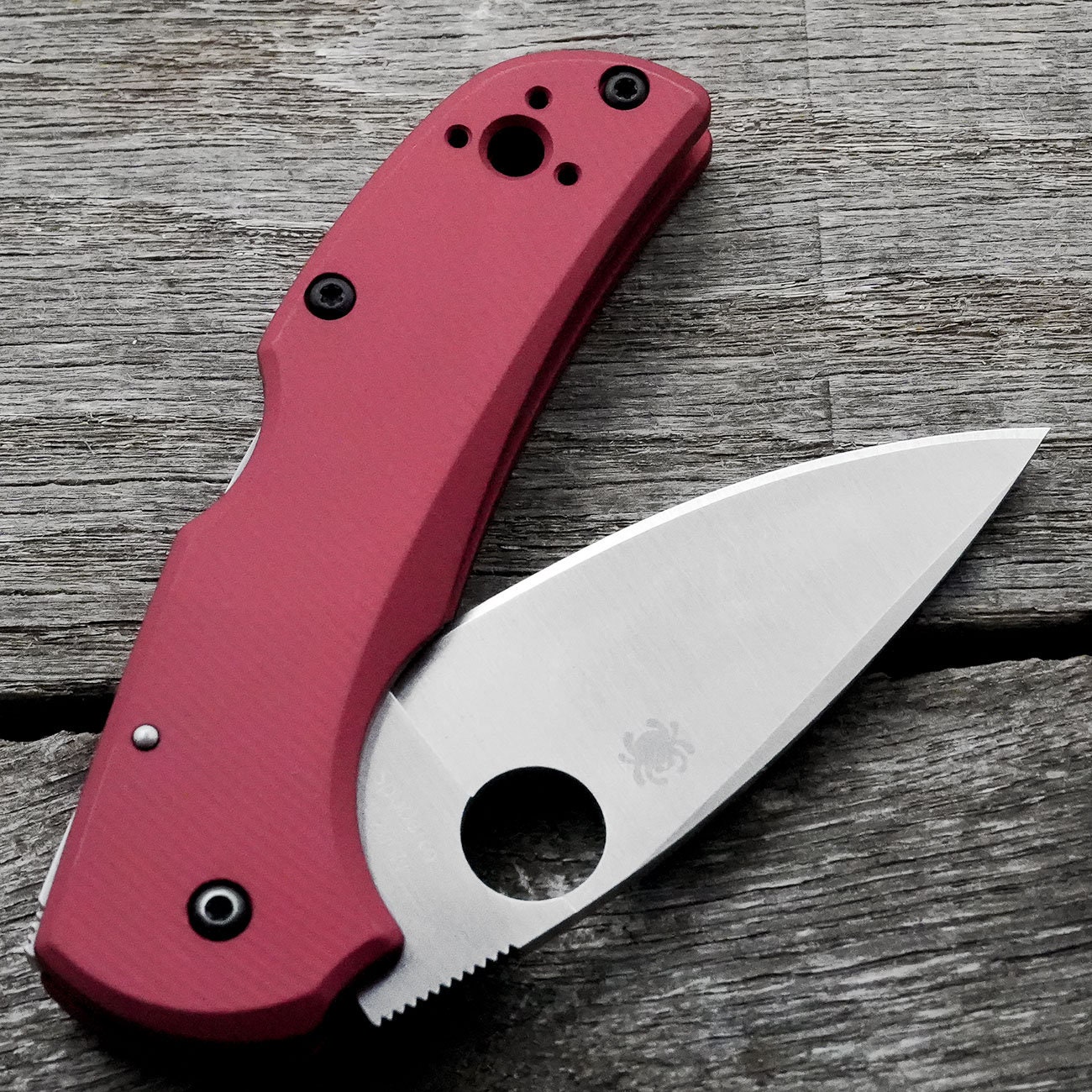 AWT Spyderco Native 5 Lightweight LW Scales Agent Series Linerless ...
