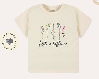 Wildflower Birthday Shirt, Wild Flower Birthday, 1st 2nd Birthday, Flower Baby Outfit, Girl Boho ...