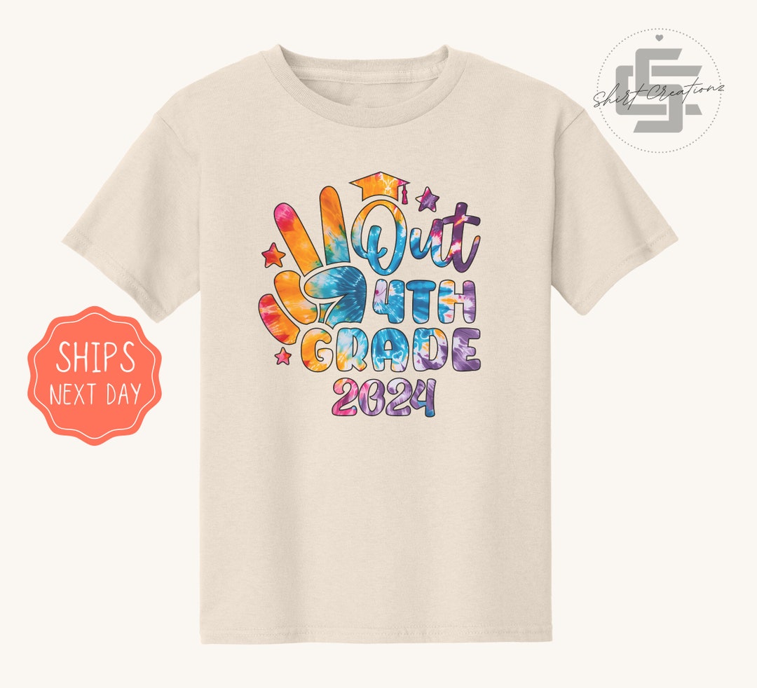 Fourth Grade Graduation Shirt, Last Day of 4th Grade Shirt, Gift for ...